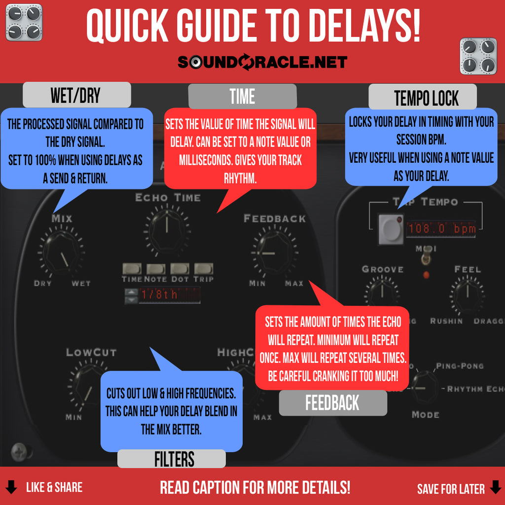 Quick Guide To Delays! | SoundOracle Sound Kits