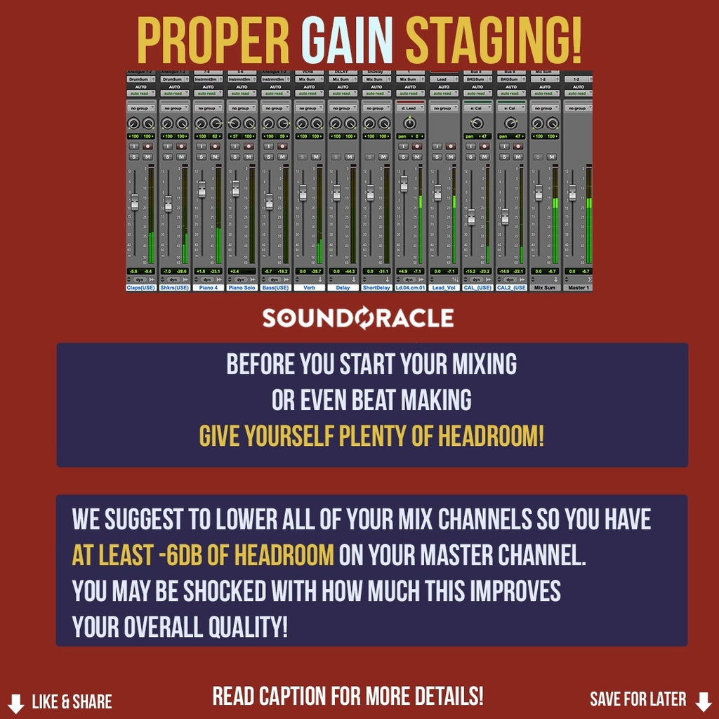 What Is Proper Gain Staging? | SoundOracle Sound Kits