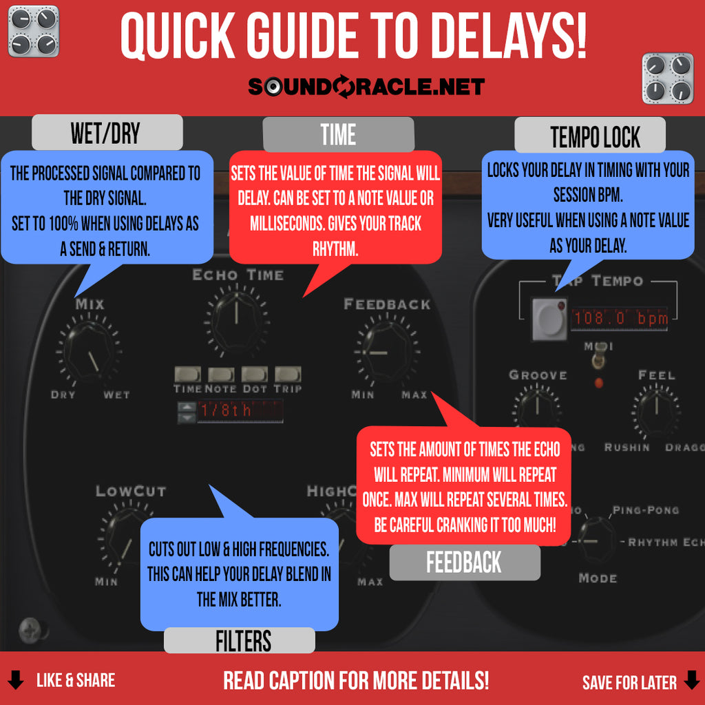 Quick Guide To Delays! | SoundOracle Sound Kits