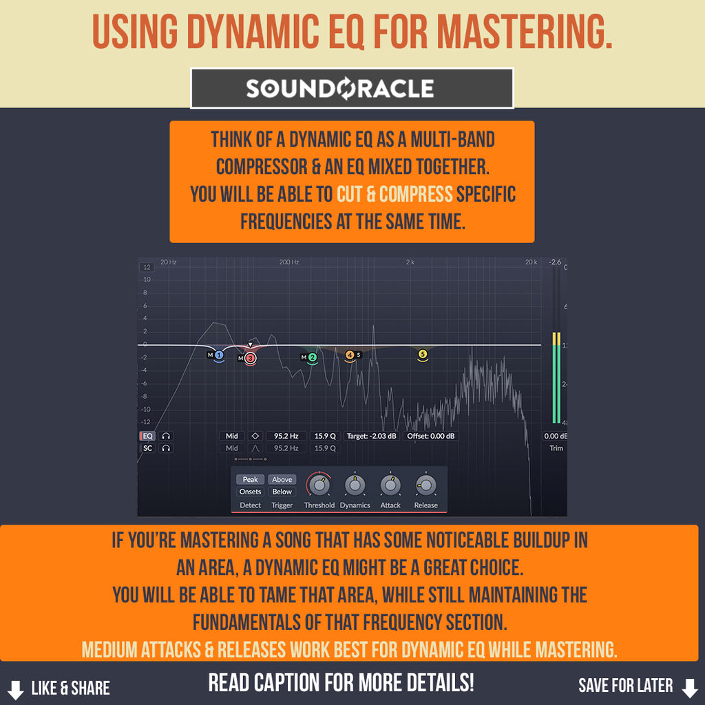 Using Dynamic EQ For Mastering | SoundOracle Sound Kits